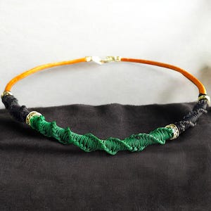 Men's Leather Ethnic Choker | Surfer Tribal Necklace | Urban Hippie ...