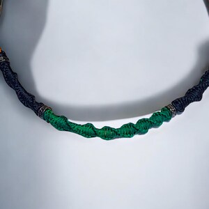 Men's Leather Ethnic Choker | Surfer Tribal Necklace | Urban Hippie ...