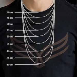 Men's Emerald Minimalist Necklace - Custom Personalized Stainless Steel ...