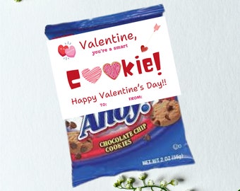 Smart Cookie PRINTABLE Valentine's Day Cards - Etsy