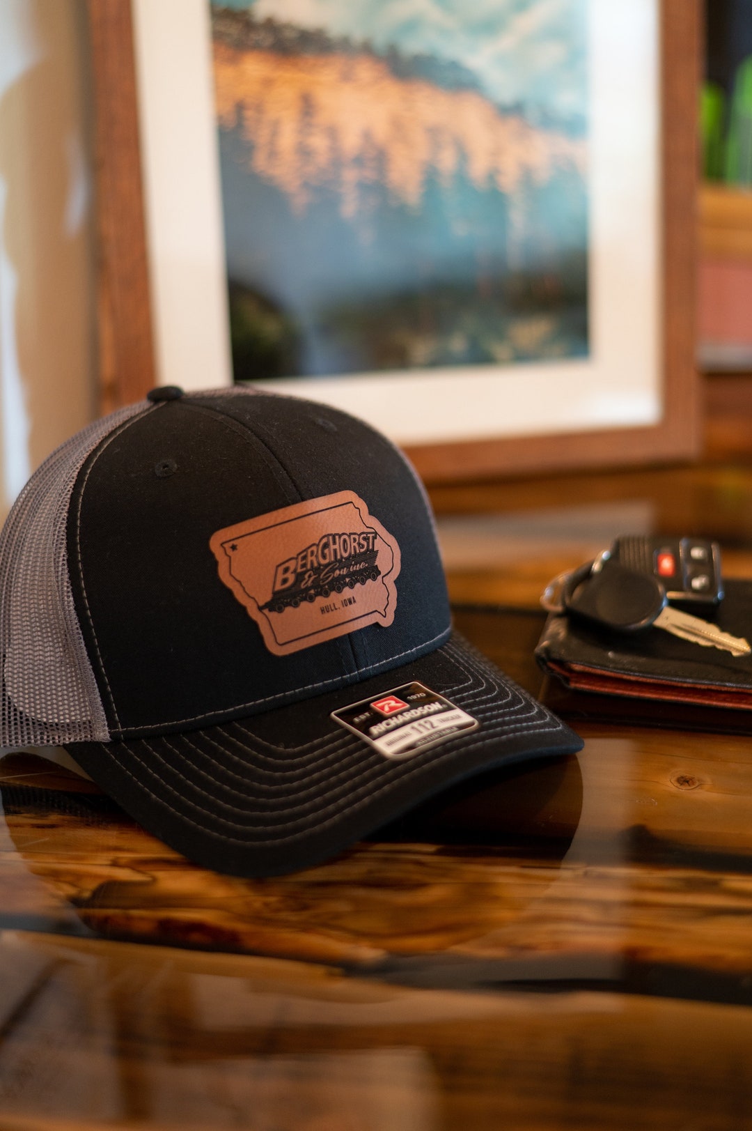 Custom Logo Leatherette Patch Hat Leatherette Patch Hat Custom Patch ...