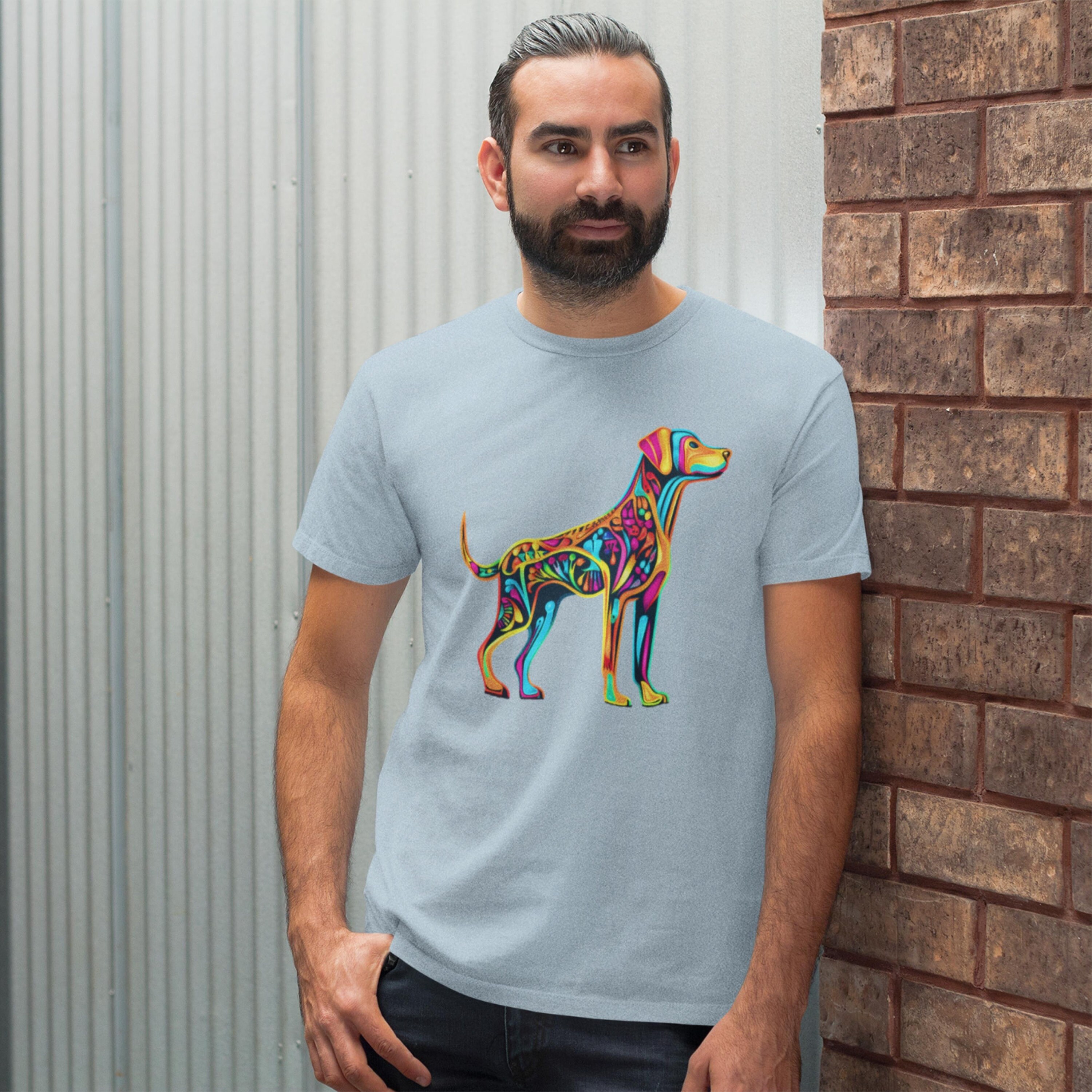 Labrador Shirt - Labrador Design Hispanic Mexican Style, Stylish Dog ...
