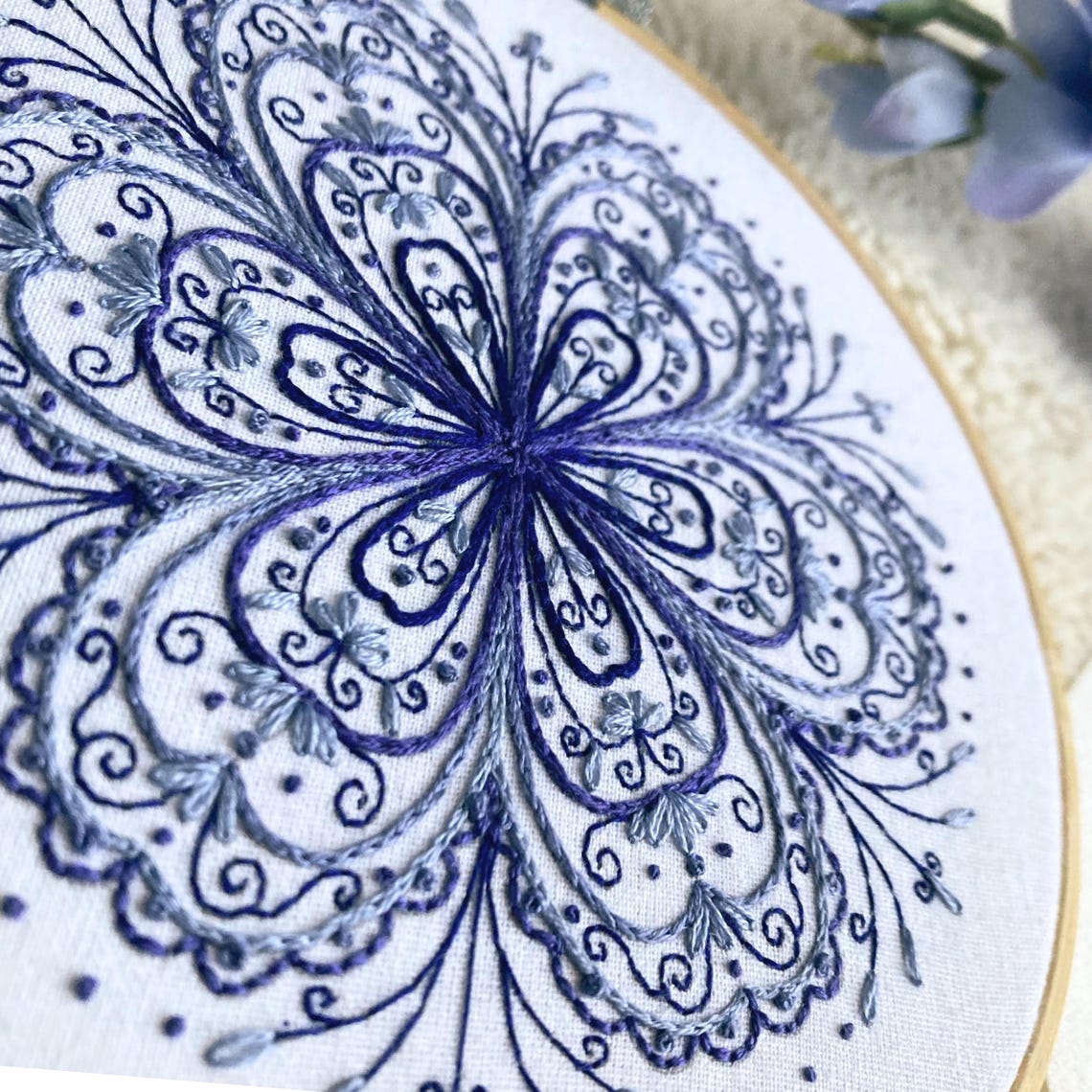 Printable Stick and Stitch PDF Pattern for Hand Embroidery - With Step ...