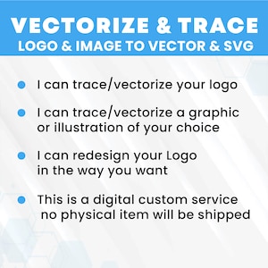 Custom Vectorize Service, Custom Logo SVG, Vector Redraw, Image to ...