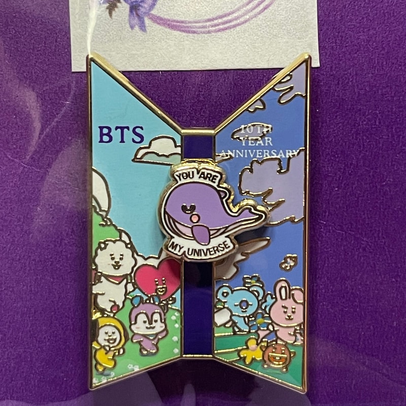 Bts Enamel Pin - Etsy