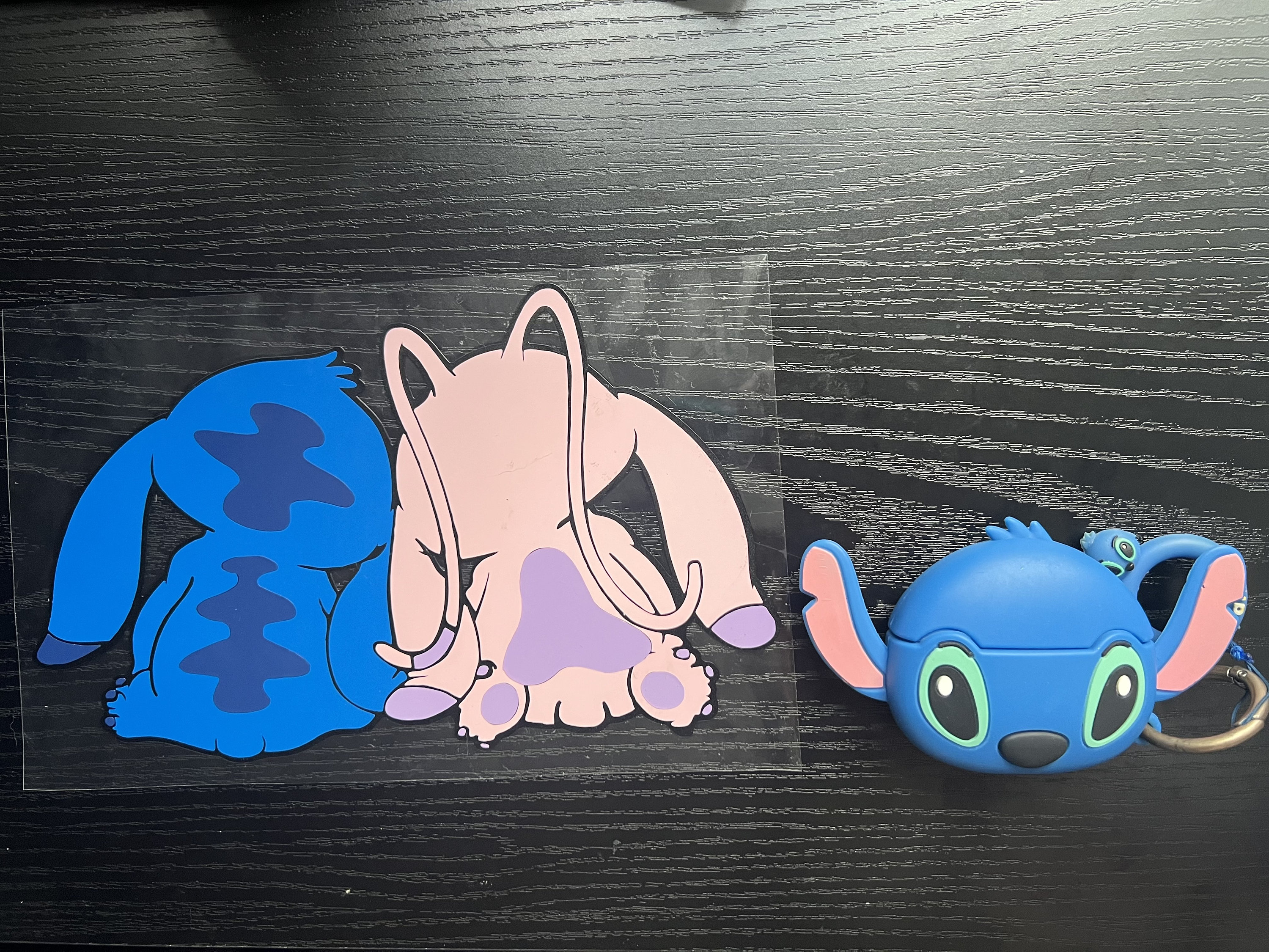 Stitch & Angel Car Decal - Etsy