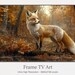 Autumn Fox High-resolution Digital Art for Frame TV and Wall Art Decor ...