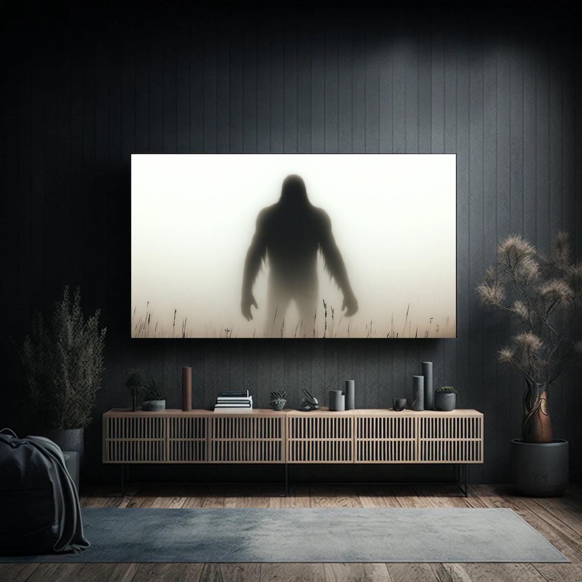Enigmatic Bigfoot Frame TV Art: Halloween Horror (digital Download) - Etsy