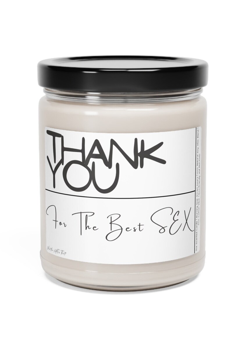 Thank You Candle, for the Best SEX Intimate Candle, Romantic Candle ...