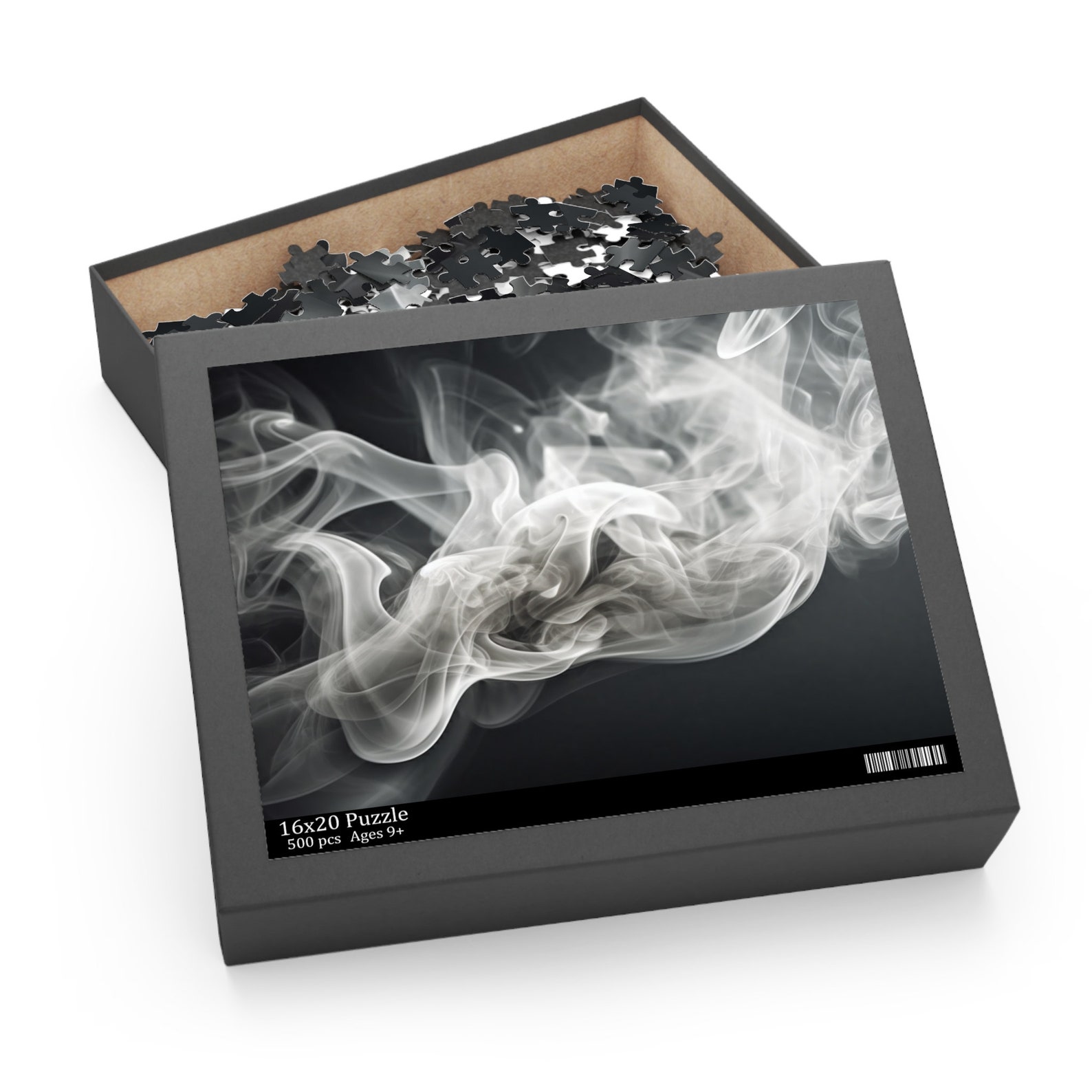 Smoke Puzzle 120, 252, 500-piece Smoke Art, Smoke Challenge, Magical ...