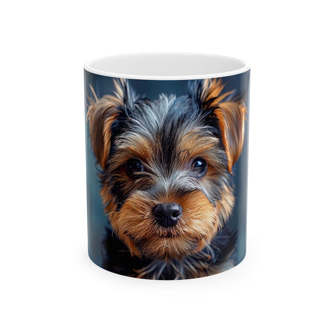 Yorkshire Terrier Mug | Ceramic Mug, (11oz, 15oz), Cute Yorkshire ...