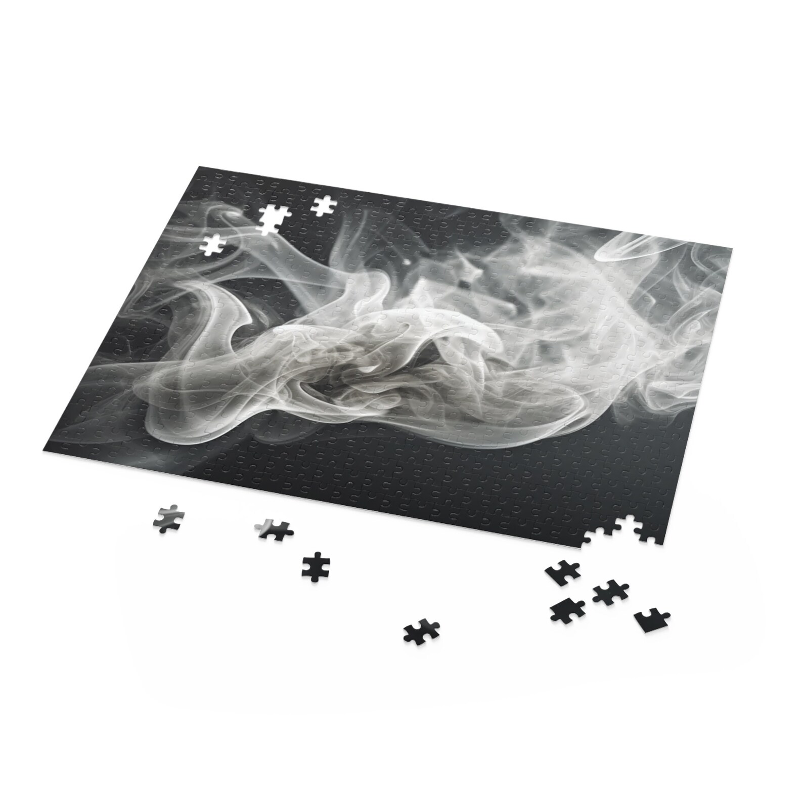 Smoke Puzzle 120, 252, 500-piece Smoke Art, Smoke Challenge, Magical ...
