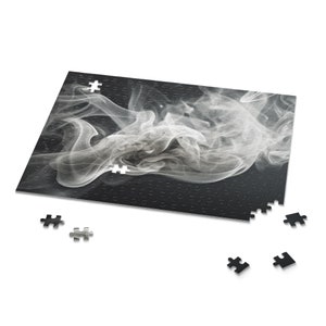 Smoke Puzzle 120, 252, 500-piece Smoke Art, Smoke Challenge, Magical ...
