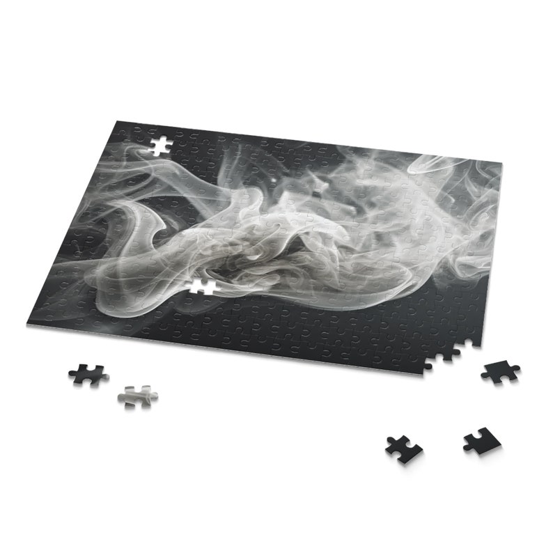 Smoke Puzzle 120, 252, 500-piece Smoke Art, Smoke Challenge, Magical ...