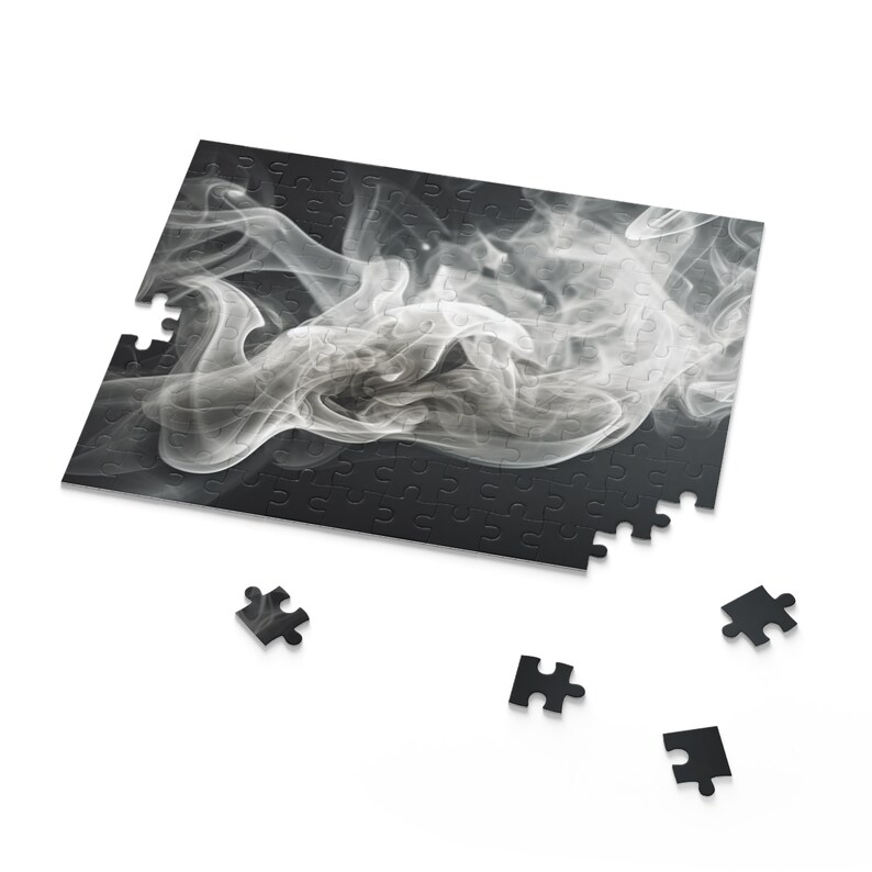 Smoke Puzzle 120, 252, 500-piece Smoke Art, Smoke Challenge, Magical ...