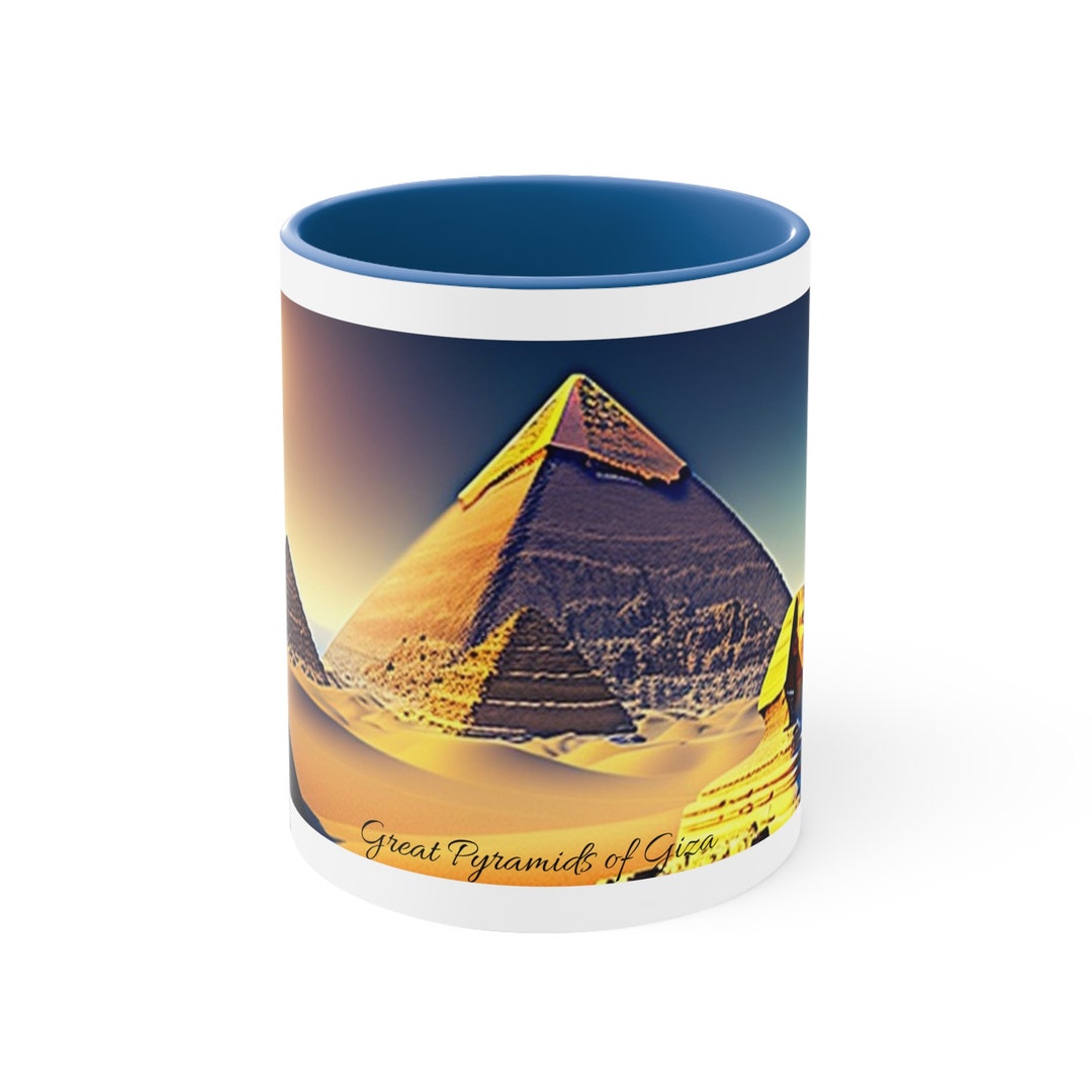 Great Pyramids of Giza 7 Wonders of the World Collection Gift Mug - Etsy
