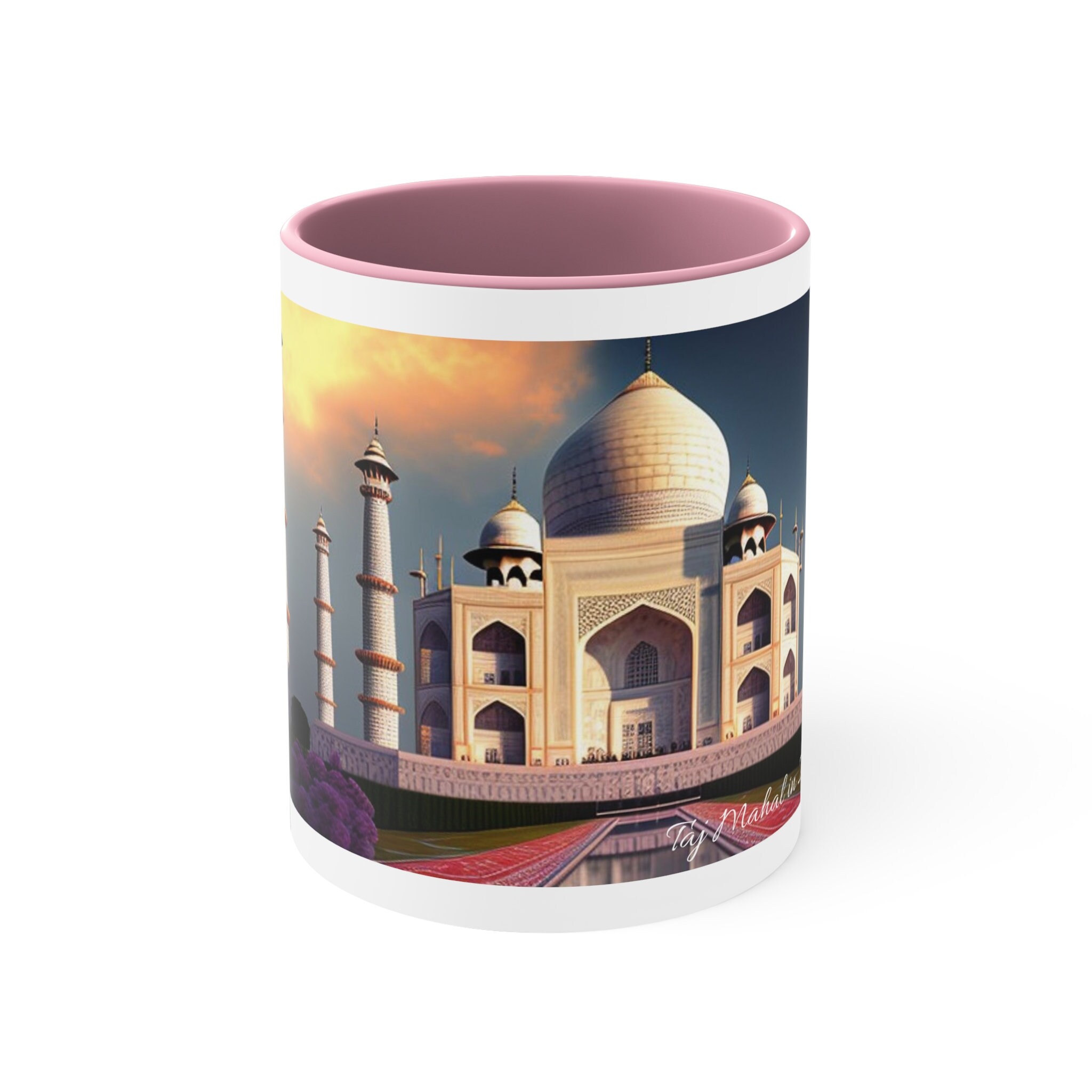 Taj Mahal in India 7 New Wonders of the World Collection Gift Mug - Etsy