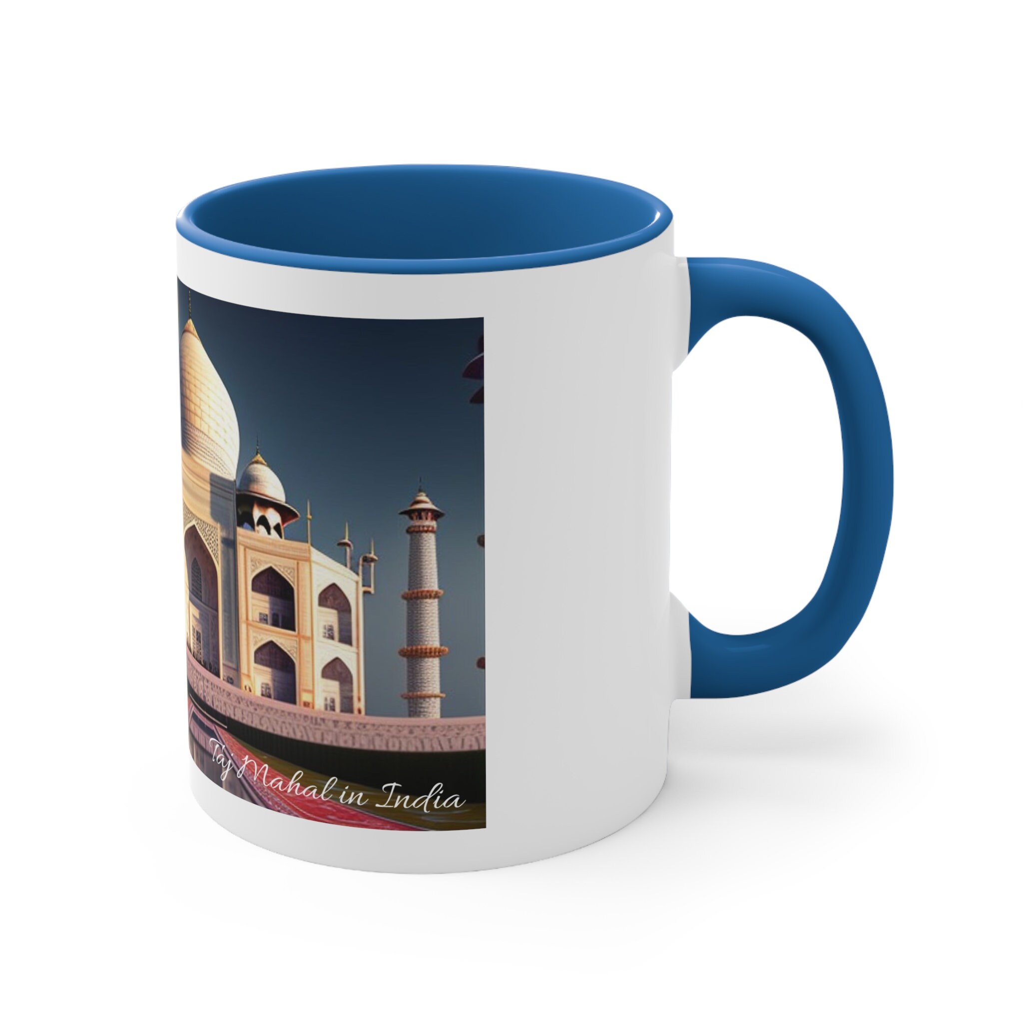 Taj Mahal in India 7 New Wonders of the World Collection Gift Mug - Etsy