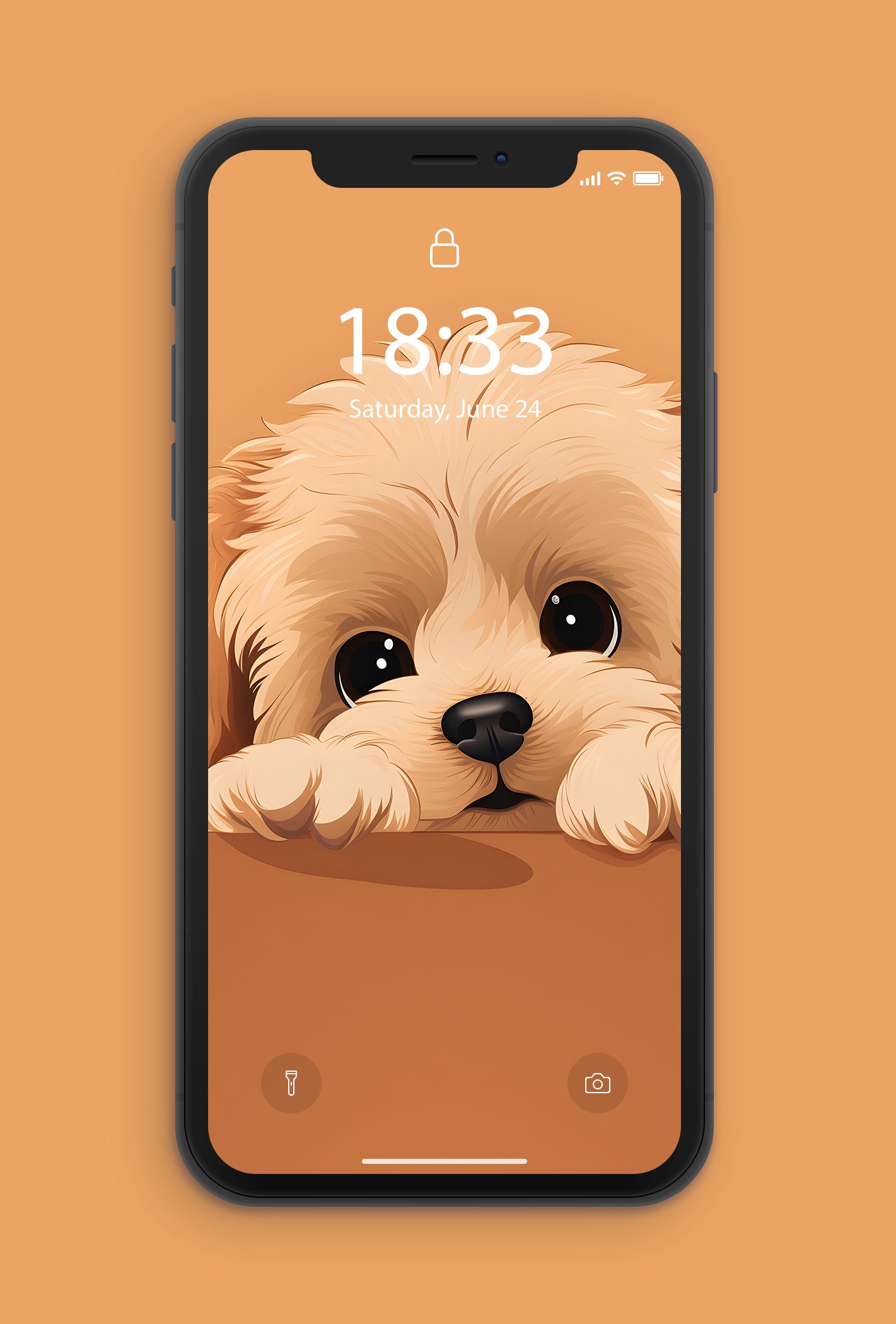Cute Dog Phone Wallpapers, Set of 5, Minimalist Phone Wallpaper, iPhone ...
