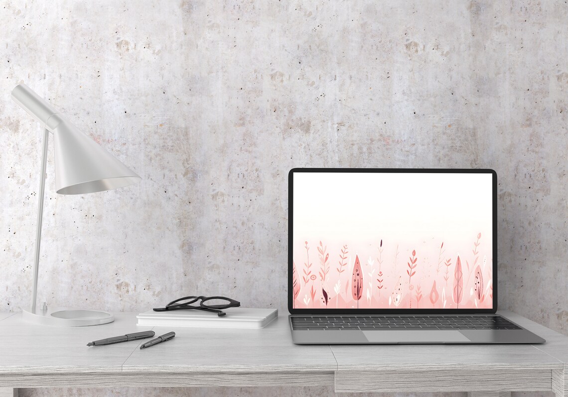 Boho Desktop Wallpaper, Pink Wallpaper, MacBook Wallpaper, Laptop ...