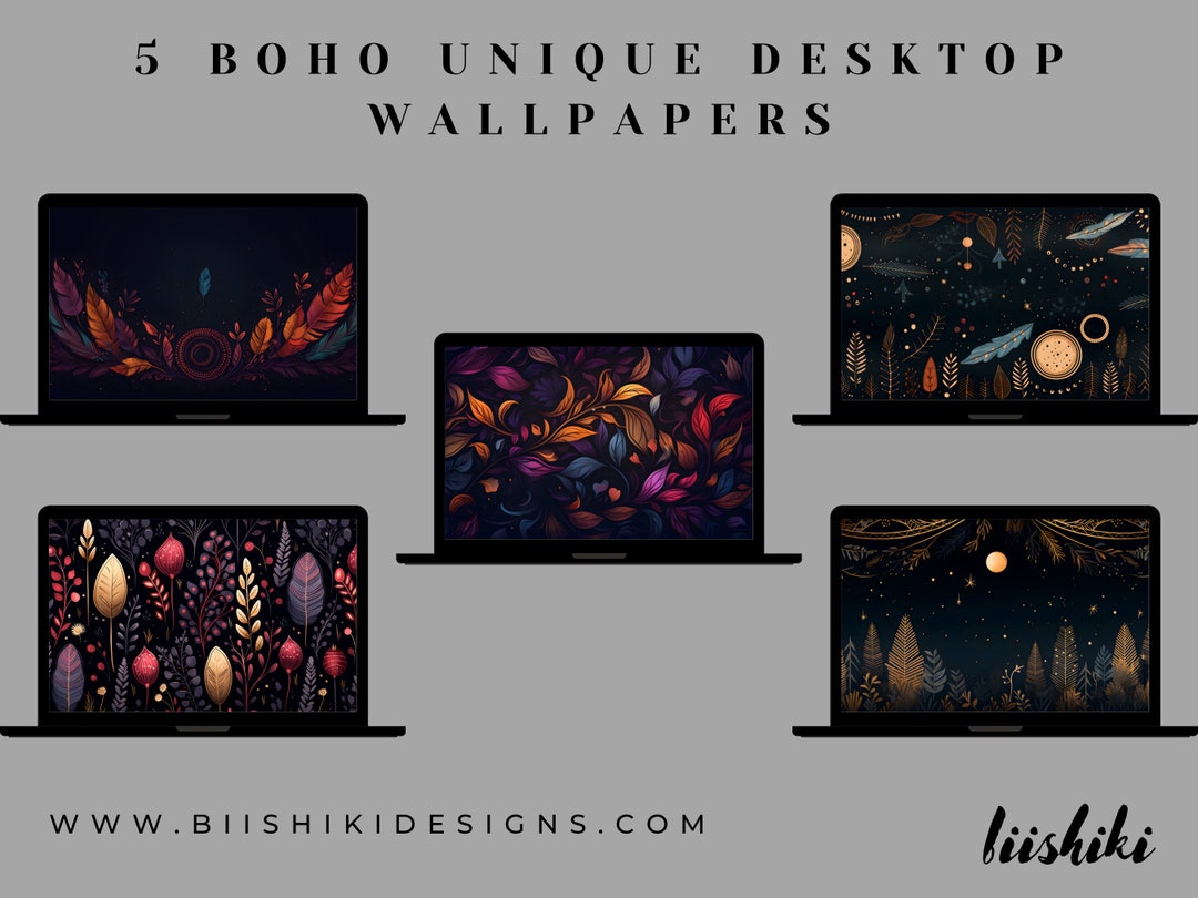 Boho Desktop Wallpaper, Pattern Wallpaper, MacBook Wallpaper, Laptop ...