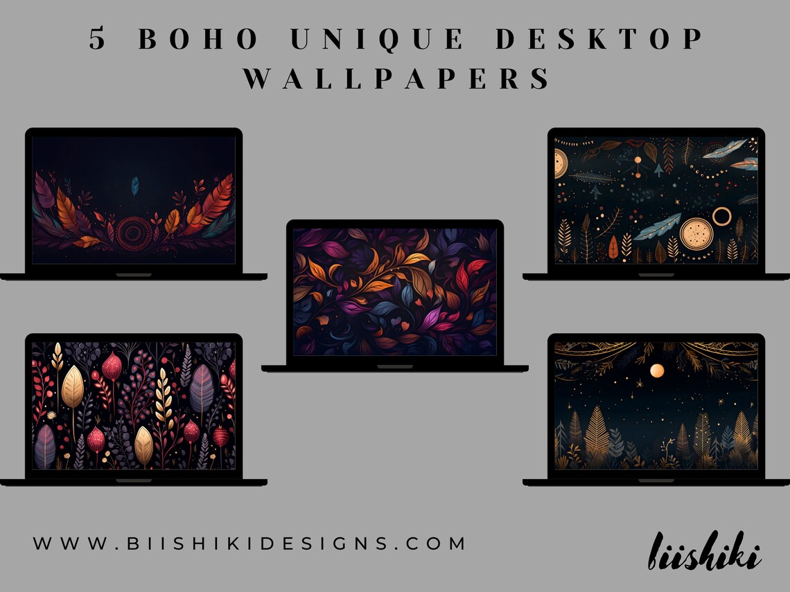 Boho Desktop Wallpaper, Pattern Wallpaper, MacBook Wallpaper, Laptop ...