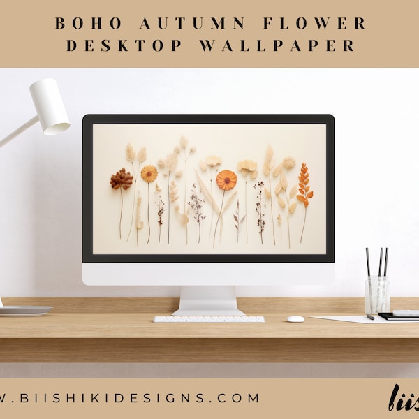 Dried Flower Desktop Wallpaper - Etsy