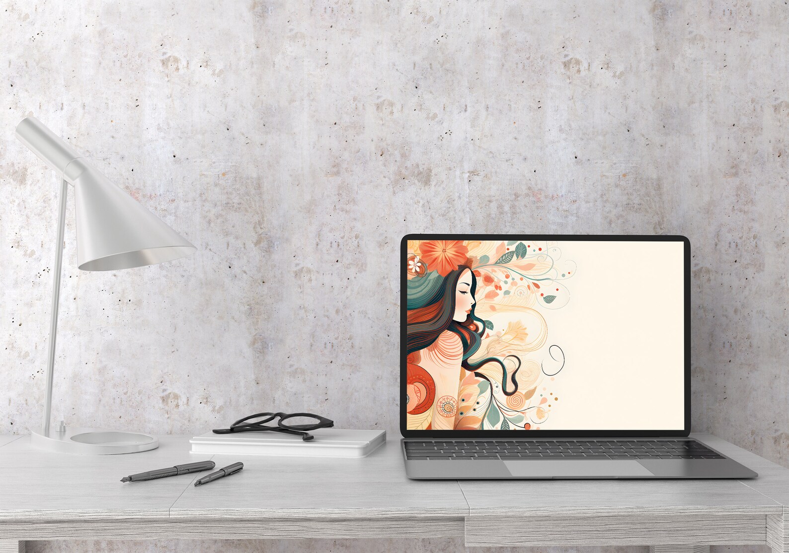 Boho Desktop Wallpaper, Neutral Wallpaper, MacBook Wallpaper, Laptop ...