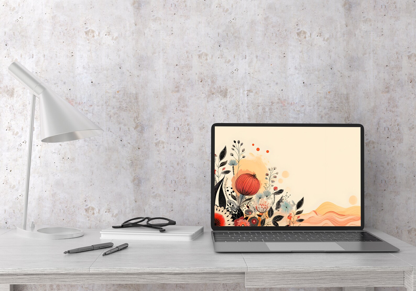 Boho Desktop Wallpaper, Neutral Wallpaper, MacBook Wallpaper, Laptop ...