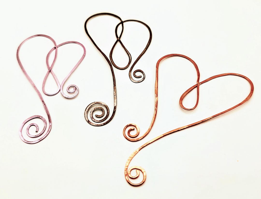 HEART WIRE Bookmarks,multi-color Wire Bookmarks,book Reader Bookmarks ...