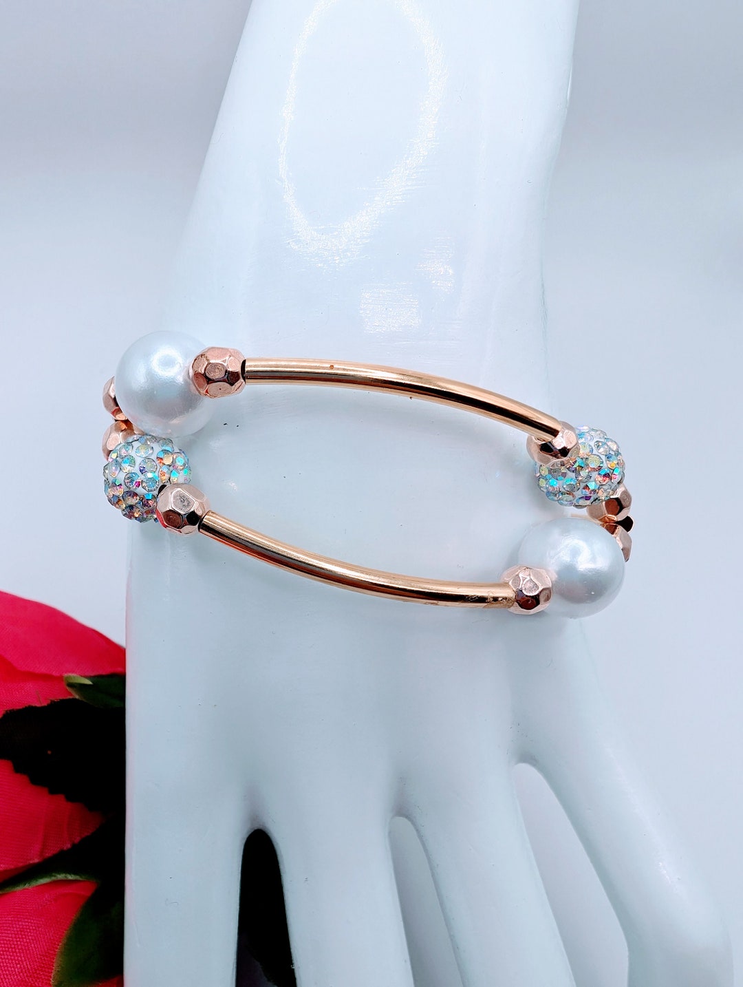 TWO LAYER Be BLESSED Bracelet-bling Blessed Bracelet-prayer Bracelet-be ...