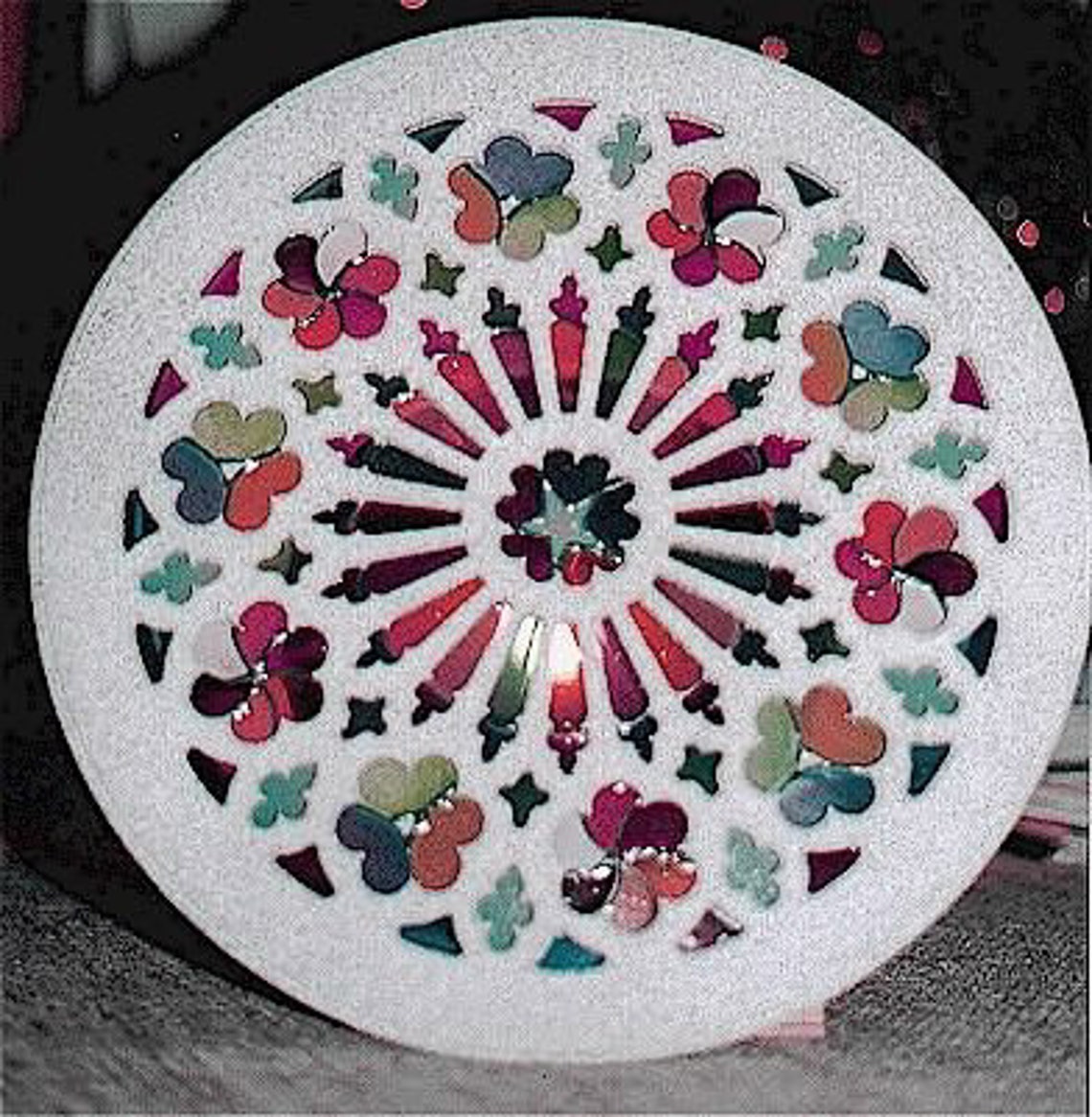 Cathedral Rose Window, Rose Window Frame, Church Window, Stained Glass ...