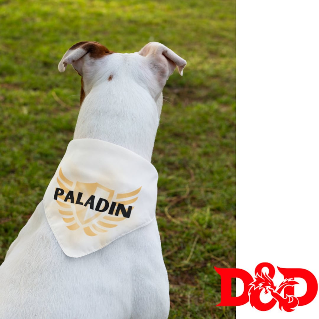 Dungeons & Dragons Paladin Class Dog Bandana - Etsy