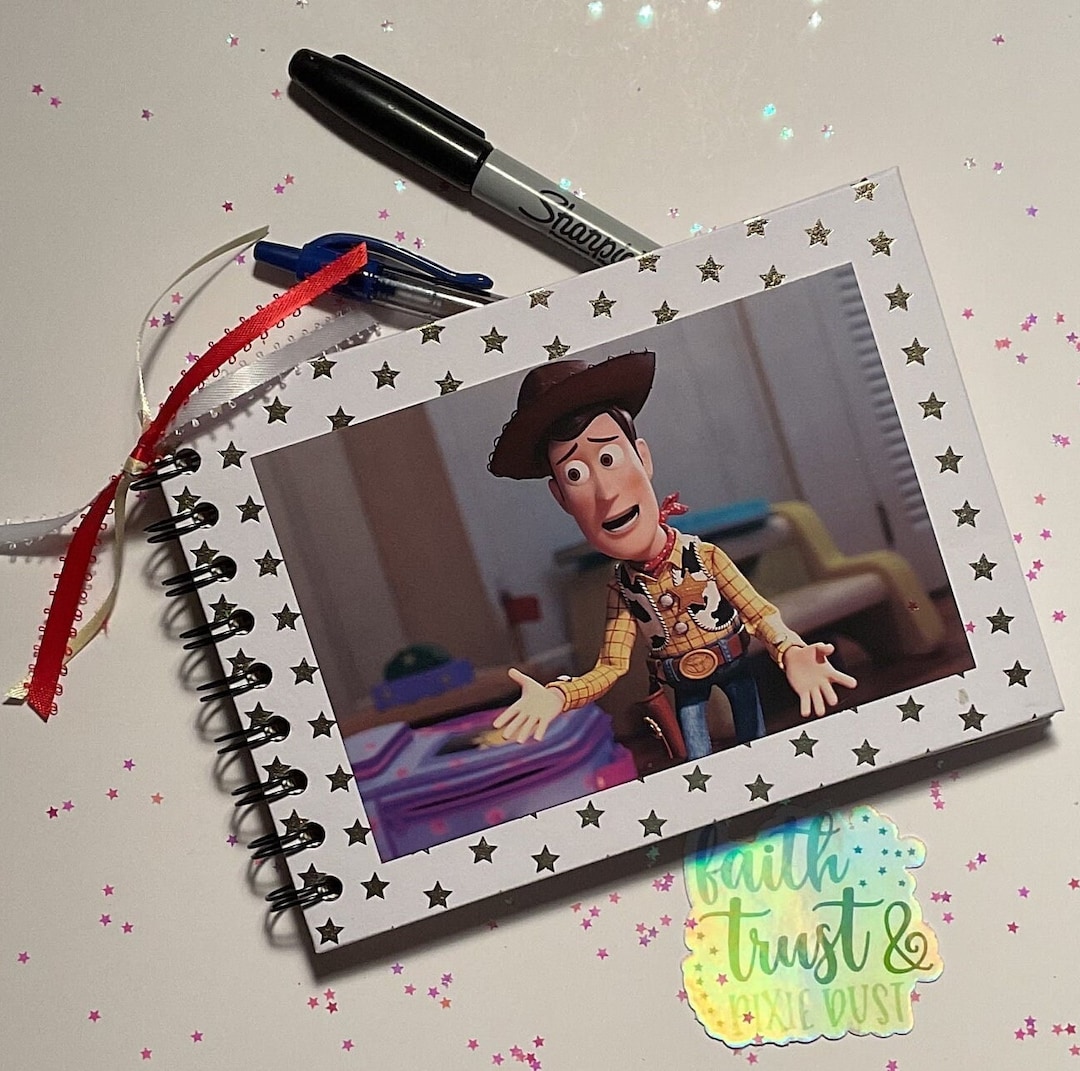 Disney Toy Story Autograph Book Scrapbook Photo Book 30 Pages 60 ...