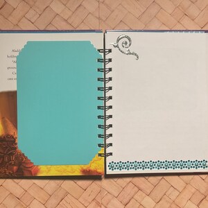 Disney Aladdin Autograph and Photo Book, Journal, Unique Handmade ...