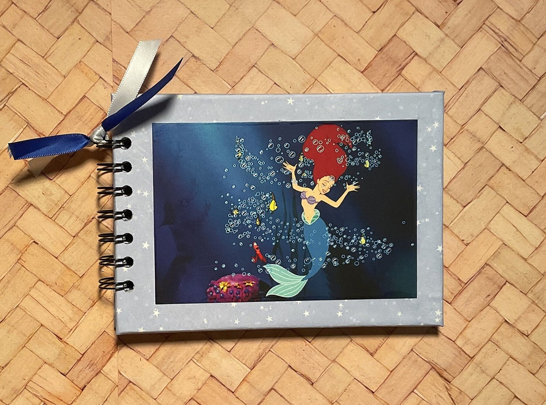 Disney Ariel Little Mermaid Princess Autograph Book Scrapbook - Etsy