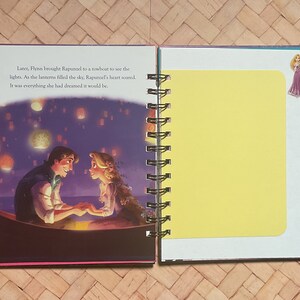 Disney Tangled Autograph and Photo Book, Journal, Unique Handmade ...