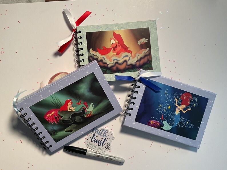 The Little Mermqid Ariel Disney Autograph Book Scrapbook Photo Book 30 ...