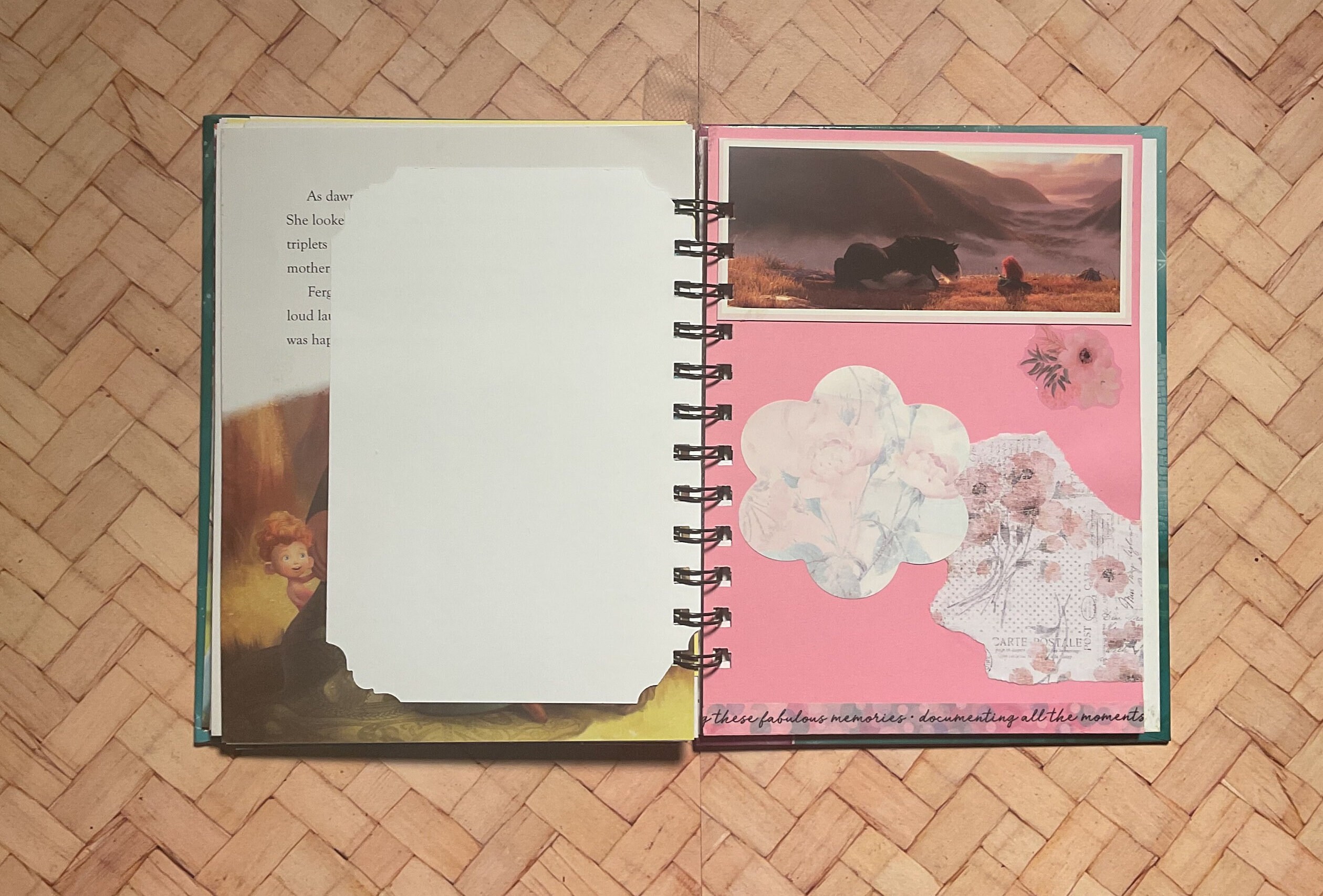 Disney Brave Autograph and Photo Book, Journal, Unique Handmade ...