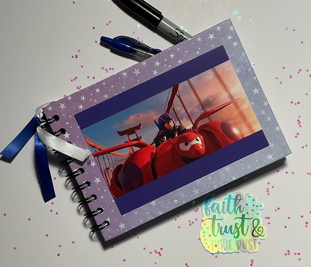 Disney Big Hero Six Autograph Book Scrapbook Photo Book 30 Pages 60 ...