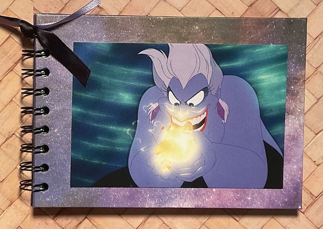 Disney Personalized Ursula Little Mermaid Princess Autograph Book ...