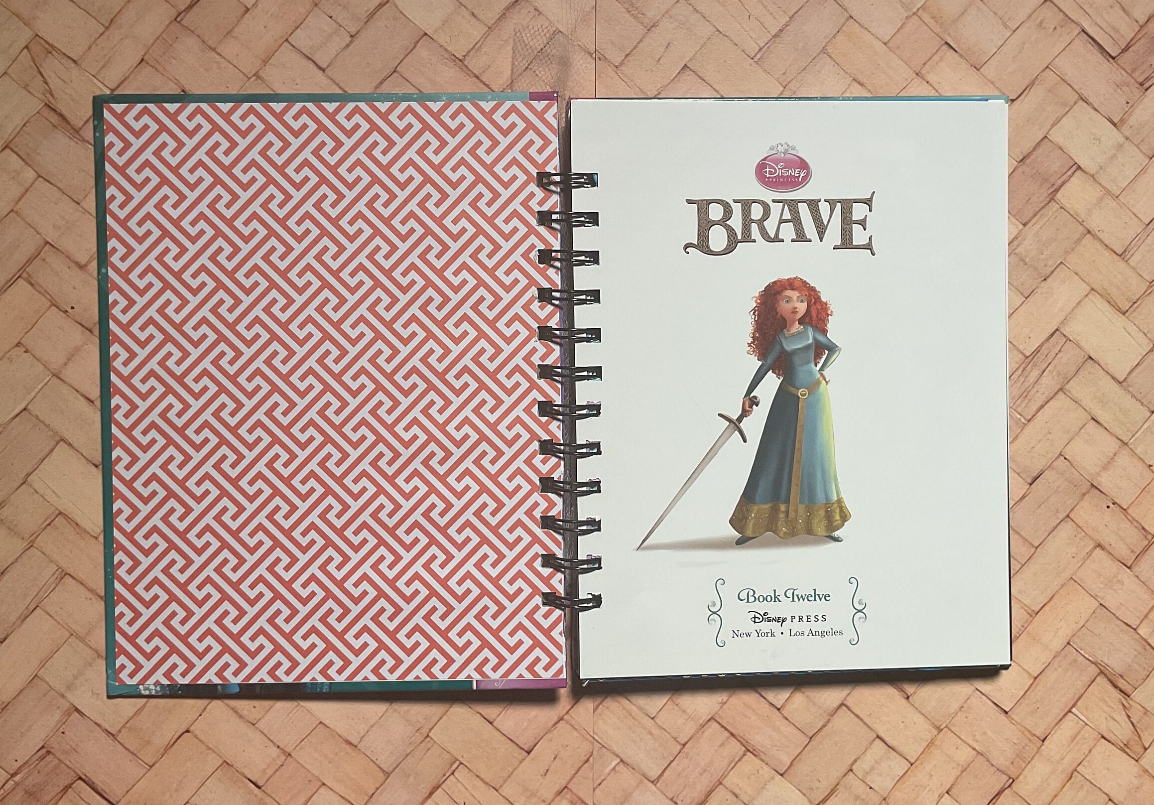 Disney Brave Autograph and Photo Book, Journal, Unique Handmade ...