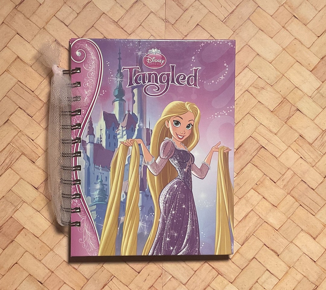 Disney Tangled Autograph and Photo Book, Journal, Unique Handmade ...