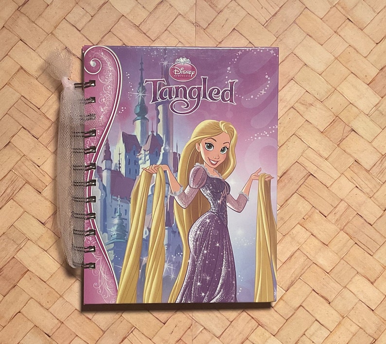 Disney Tangled Autograph and Photo Book, Journal, Unique Handmade ...