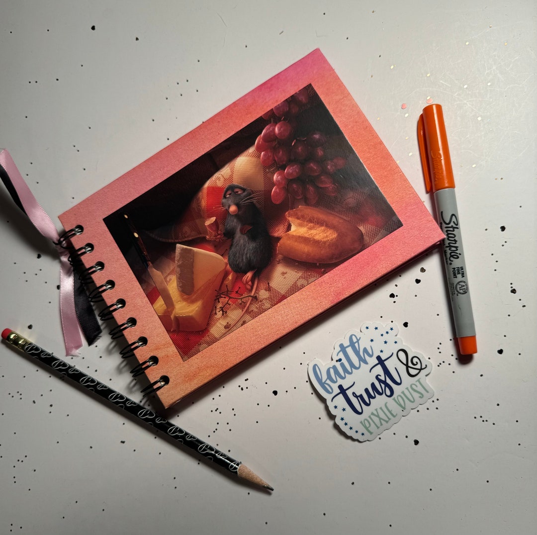 Handmade Disney Remy Autograph Book, Little Chef Scrapbook (60 ...