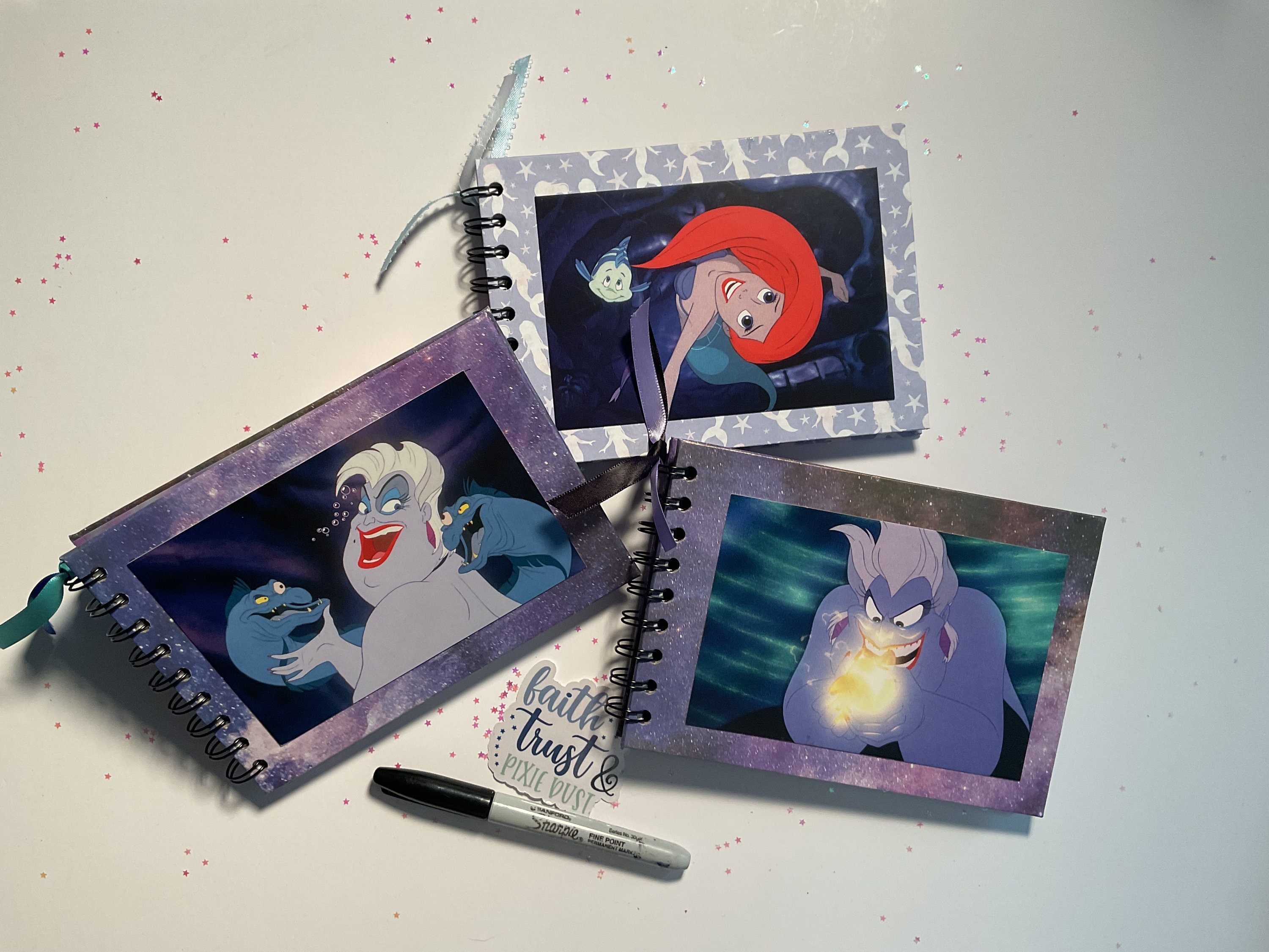 The Little Mermqid Ariel Disney Autograph Book Scrapbook Photo Book 30 ...