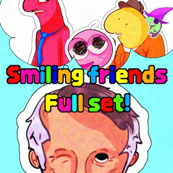 Friends Stickers - Etsy