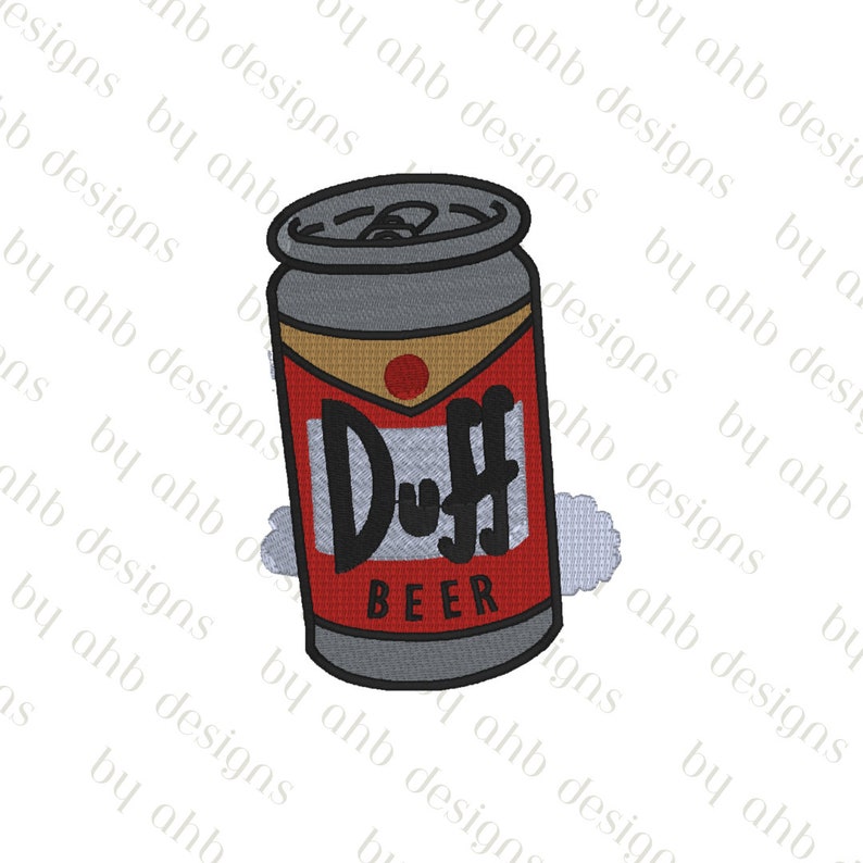 Cartoon Beer Embroidery Design, Embroidery Files, Embroidery Designs ...
