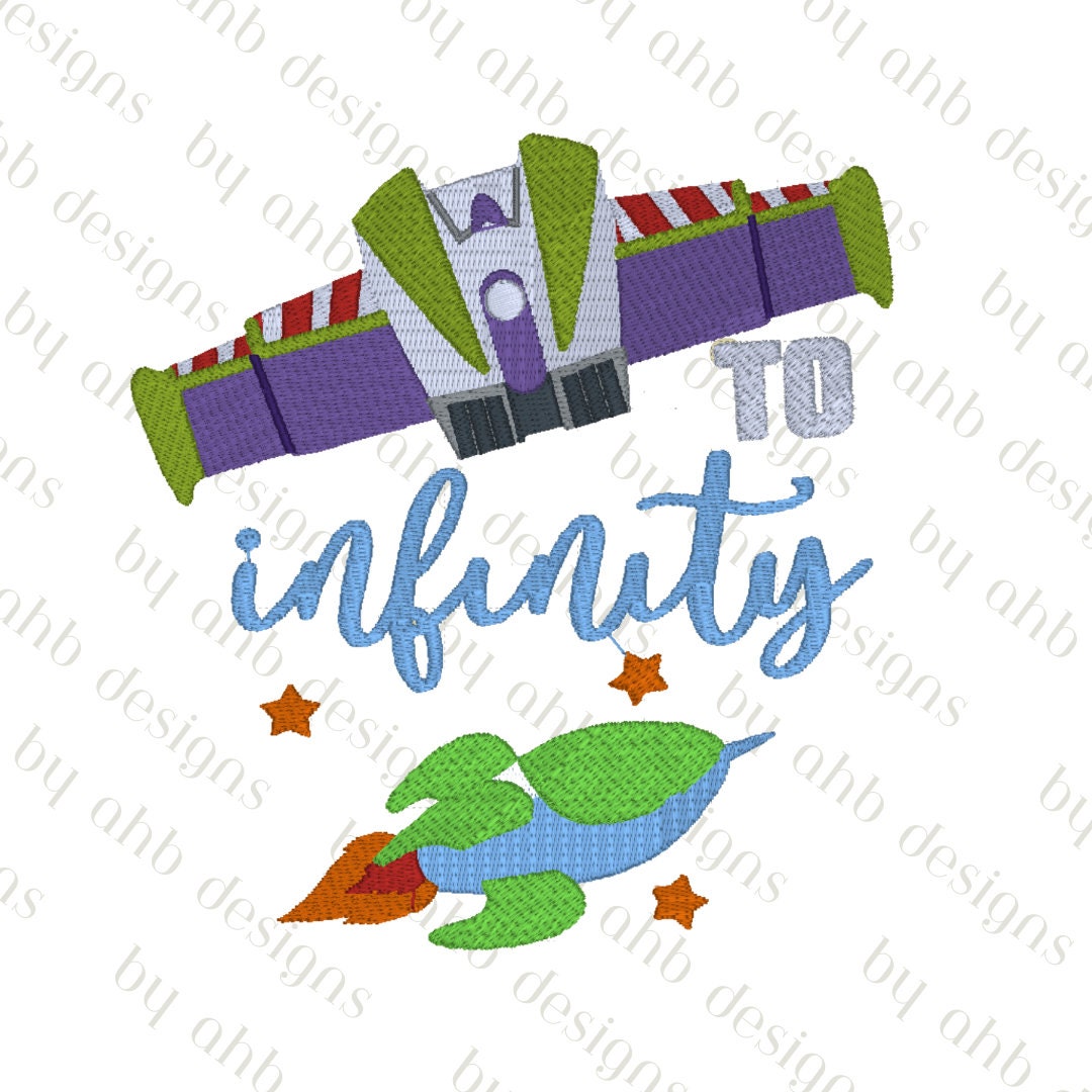 To Infinity Embroidery Design, Embroidery Designs, Toys Embroidery ...