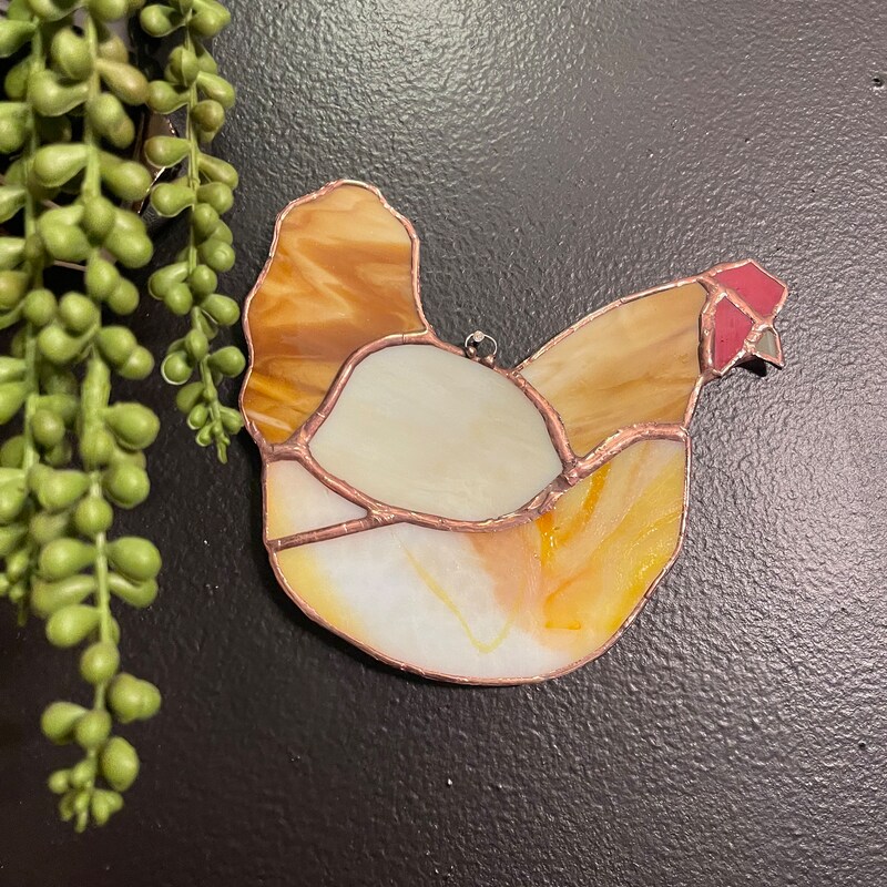 Glass Chicken - Etsy